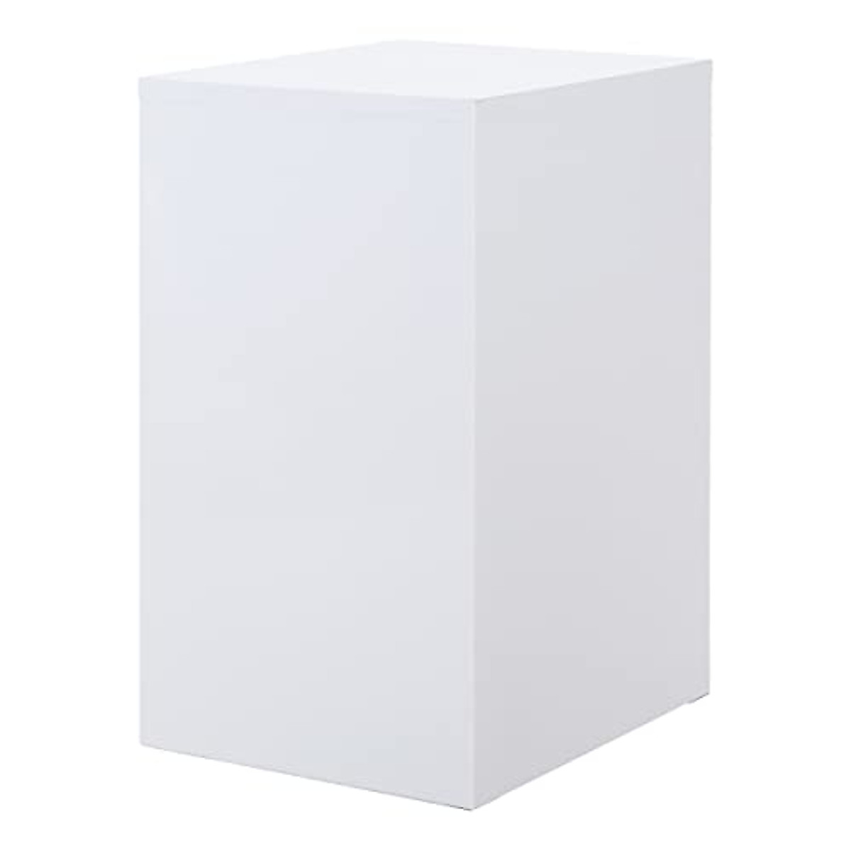 OSP Home Furnishings 2 Drawer Locking Metal File Cabinet, White
