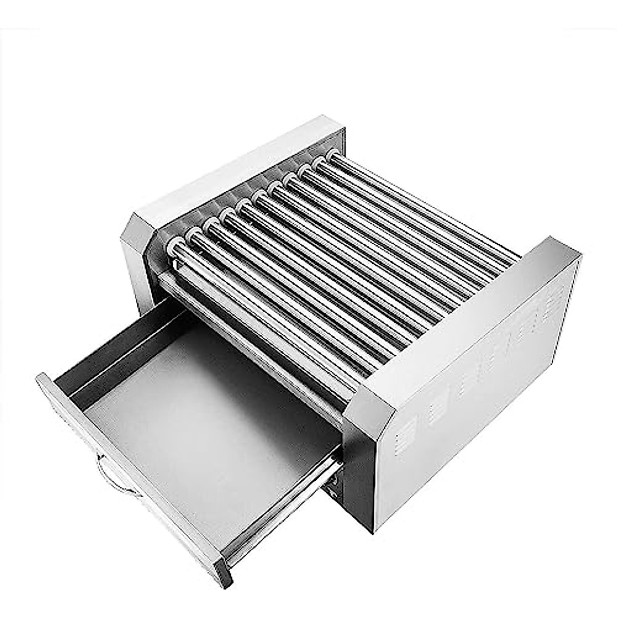 hotdog roller grill Commercial Hot Dog Roller Snack Equipment, Warming Cabinet Hot Dog Maker Sausage Maker, Stainless Steel For Making Hot Dog Sausages Bratwurst