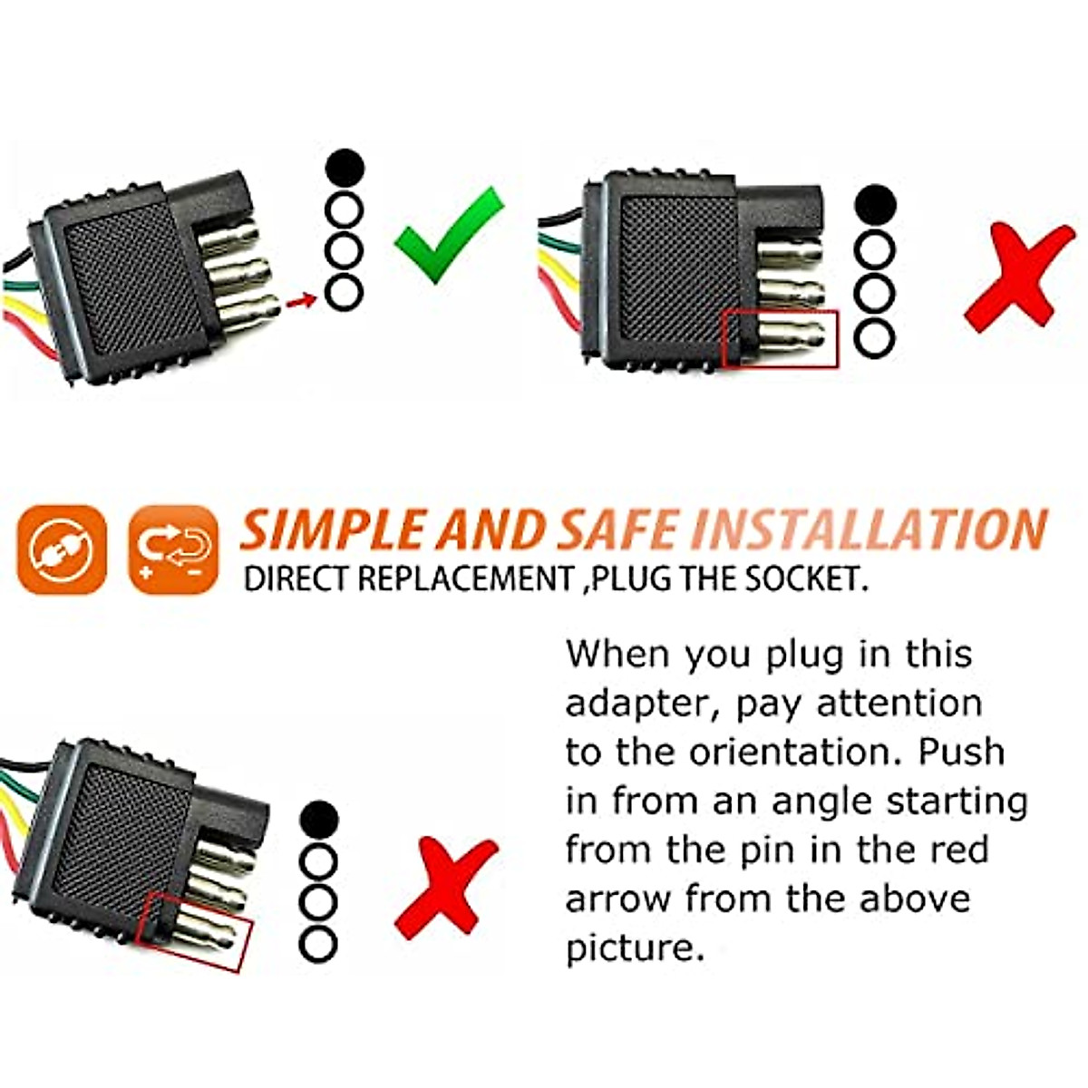 Adiil 2''Size 15-LED Brake Light Trailer Hitch Cover Fit Towing & Hauling，Smoked Lens Tow Hitch Driving & Brake Lamp