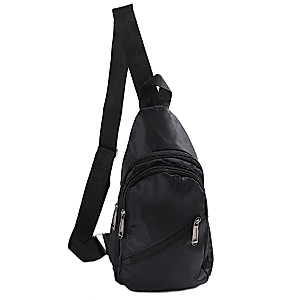 WESTEND Crossbody Nylon Sling Bag Backpack with Adjustable Strap