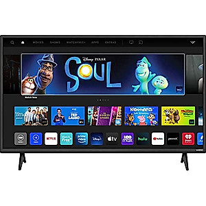 VIZIO 40-inch D-Series Full HD 1080p Smart TV, D40f-J09, 2022 Model & VIZIO V-Series 2.1 Compact Home Theater Sound Bar with DTS Virtual:X, Bluetooth, Wireless Subwoofer - V21t-J8