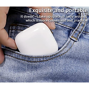 SGNics Wireless Earbuds for Google Pixel 4a / 4a 5G, Touch Control with Charging Case IPX5 Sweat-Proof TWS Stereo Earphones Hi-Fi Deep Bass Noise Cancellation Outdoor Indoor Sport-White