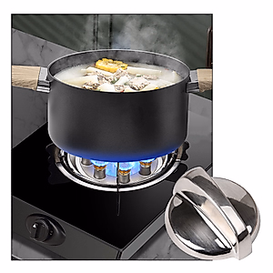 Urdrsaf 4Pcs WB03T10295 Chrome Gas Stove Knob Surface Burner Control Knobs Replacement for GE