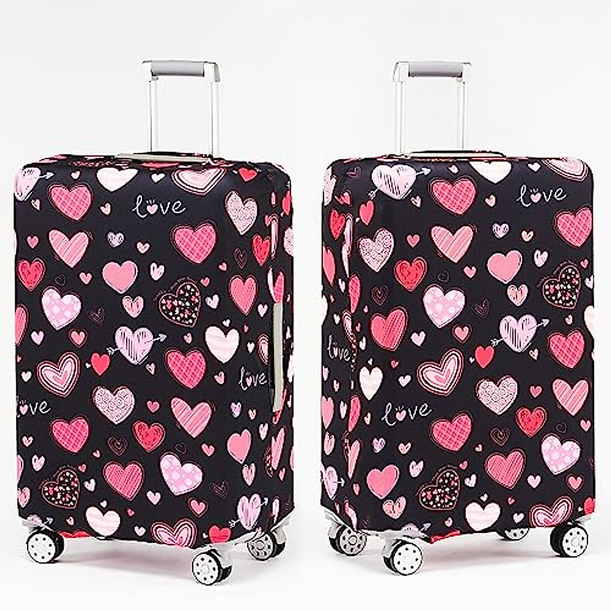 TRAVEL KIN Luggage Covers For Suitcase Tsa Approved,Suitcase Cover Protector Fit 18-32 Inch Luggage