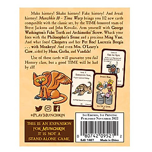 Steve Jackson Games Munchkin 10 Time Warp