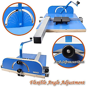 DOMINOX Foam Cutter Hot Wire Cutter Electric Tabletop Hot Wire Foam Cutter Working Table Tool Foam Cutting Machine Styrofoam Cutter for Cutting Foam, Model, Sculpting and Prototype