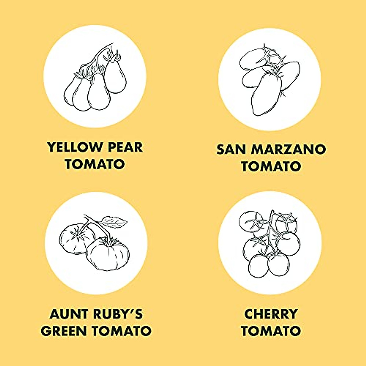 Indoor Vegetable Garden Starter Kit with Tomato Seeds for Planting - Tomato Garden Grow Kit, Non GMO Heirloom Seeds, Wood Gift Box, Soil, Pots, Plant Markers, DIY Home Gardening Gifts for Plant Lovers