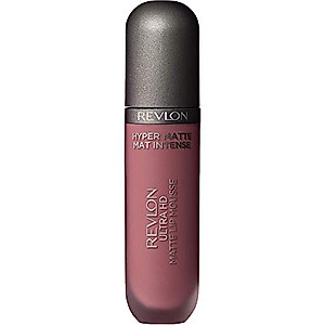 Liquid Lipstick by Revlon, Face Makeup, Ultra HD Matte Lip Mousse, Longwear Rich Lip Colors in Plum / Berry, 830 Death Valley, 0.02 Oz