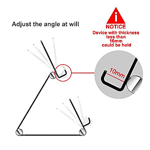 Dual Foldable Phone Tablet Stand, Multi-Angle Cell Phone Tablet Video Game Stand for Nintendo Switch iPhone X 8 7 6 Plus 5 5c, Accessories, iPad Universal Other Tablets Phones - Black (Black)