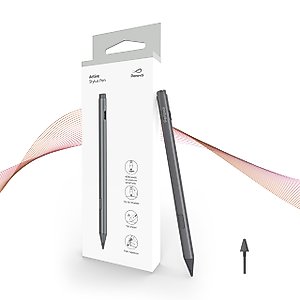 Penoval Stylus for Surface Pro, MPEN4.0, Palm Rejection, Tail Eraser. Compatible with Microsoft Surface Pro 3/4/5/6/7 Go Go2 Go3, Surface Book/Laptop/Studio/Surface Duo 2 and Windows Stylus Laptop