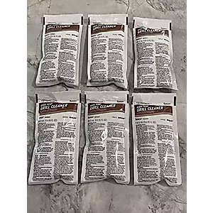 Keystone(TM) High Temp Grill Cleaner, Bundle of 6 x 3.6 oz pouches, for Kitchen, Food Truck, Professional Kitchen