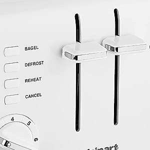 Cuisinart CPT-142P1 4-Slice Compact Plastic Toaster, White