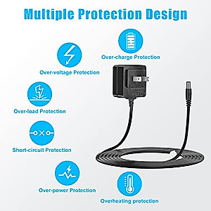 5 Volt Power Supply can be Used to Charge Yealink SIP T20P, T22P, T26P, T27, T28P, T54S,T56A T58A and Cisco IP Phones SPA300 303 508G 509G Models.