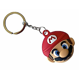 Air Tag Protective Case for New Apple AirTag Pokemon Mario Pikachu Pokeball (Mario)