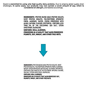 Quest Nutrition Chocolate Brownie Protein Bar, 20g Protein, 1g Sugar, 4g Net Carb, Gluten Free, Gluten Free, 12 Count