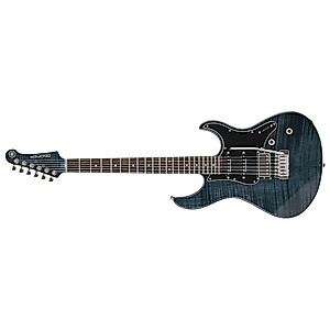 Yamaha 6 String Solid-Body Electric Guitar, Right, Indigo Blue (PAC612VIIFM IDB)