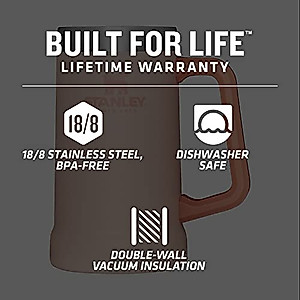 Stanley 10-02874-141 The Big Grip Beer Stein Limestone 24OZ / .7L