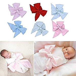 New Newborn Swaddle Sash Maternity Bow Sash Baby Swaddle Photography Prop