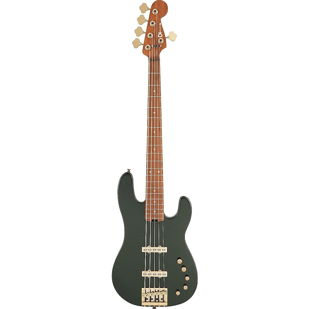 Charvel Pro-Mod San Dimas Bass JJ V - Lambo Green Metallic