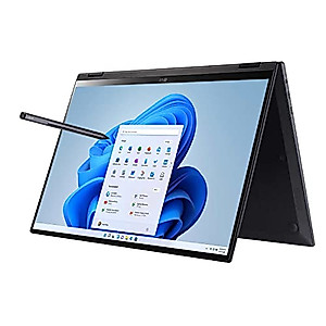 LG 2023 Gram 16" 2-in-1 Ultralight Laptop WQXGA IPS Touch Intel EVO i7-1260P 16GB RAM 2TB(1TBx2) NVMe SSD Iris Xe Graphics WiFi AX Backlit Fingerprint Fullday Battery Windows 11 Pro w/Pen and RE USB
