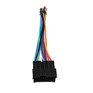 RED WOLF Car Stereo Wiring Harness Adapter Connector Replacement for Hyundai Sonata Tucson 1999-2007, Kia Optima Sorento 2001-2006 Aftermarket Radio Wire Cable Plug