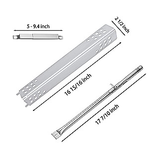 463347017 463347418 G470-0004-W1A Heat Tent G470-5200-W1 Burner Replacement Parts for Charbroil Performance 463335517 463342118 463332718 463342119 Heat Plates Char Broil 4 Burner Gas Grill Parts