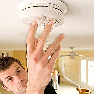 Kidde Smoke Detector, Hardwired Smoke Alarm with Battery Backup, Test-Silence Button, Interconnects with Select Kidde Smoke Alarms