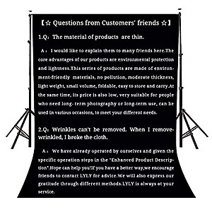 LYLYCTY County Background 5x7ft Non-Woven Fabric Solid Color Black Screen Photo Backdrop Studio Photography Props LY062