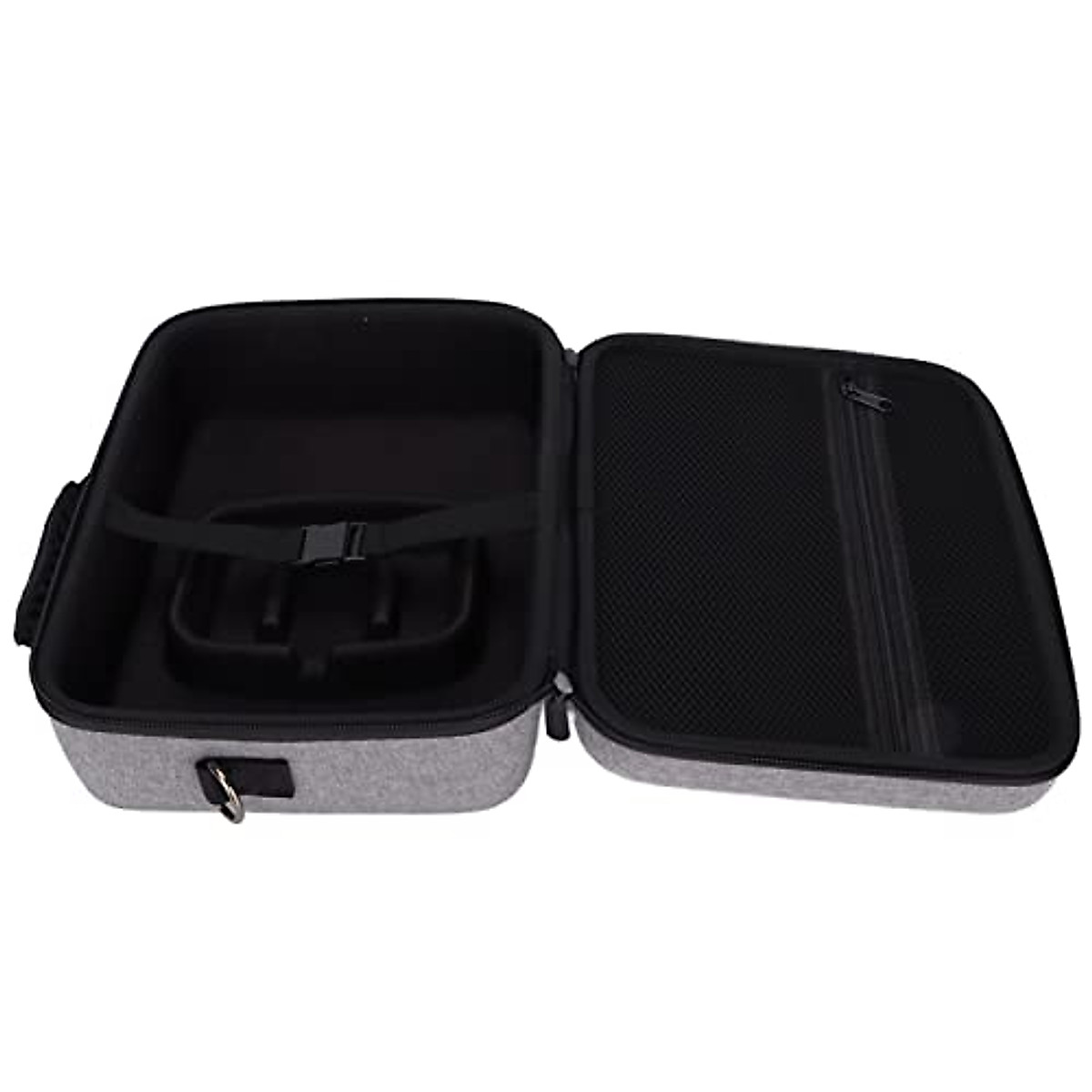 Entatial VR Gaming Headset Hard Shell Case, VR Headset Carrying Case Full Protection Portable for Quest 2(Grey)