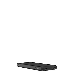 Mophie powerstation Plus USB-C - Universal External Battery with built in Cables (6,000mAh) - Matte Black