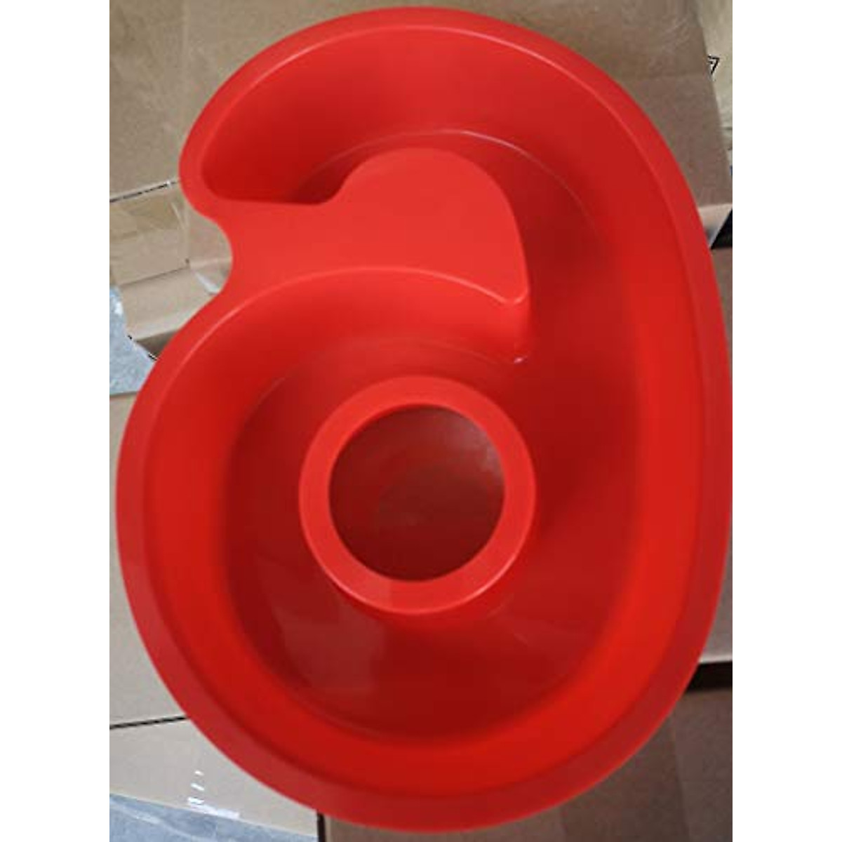 10 Inch 9 pieces Large Size Number Moulds Baking Forms Silicone Number Mold Cake Pan (10 inch)