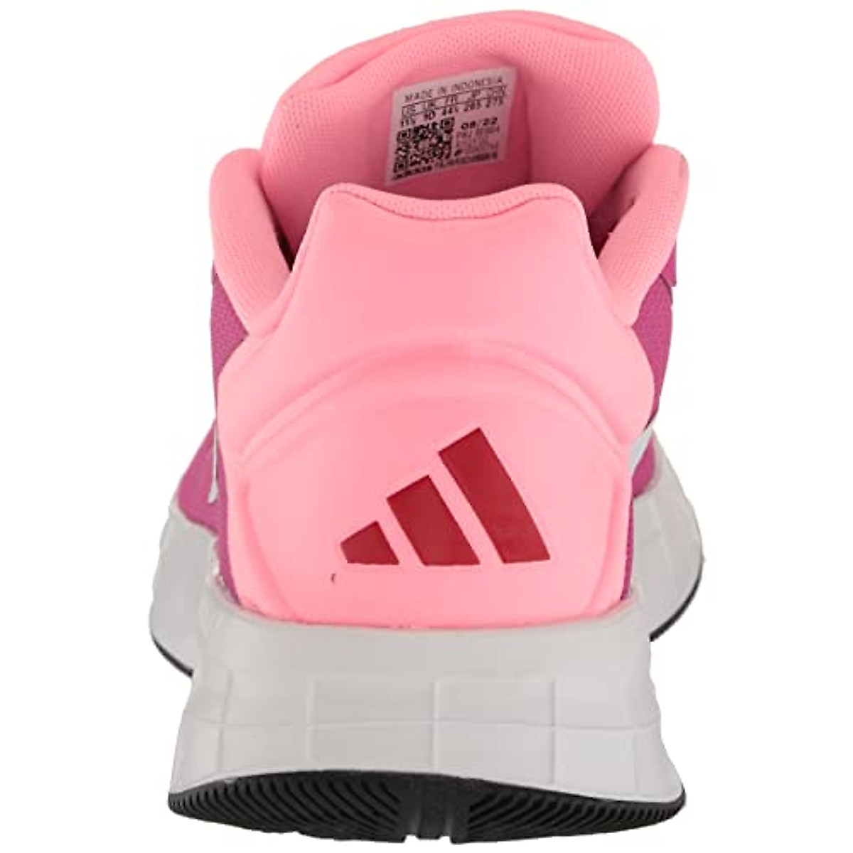 adidas Women's Duramo SL 2.0 Sneaker, Lucid Fuchsia/White/Beam Pink, 9