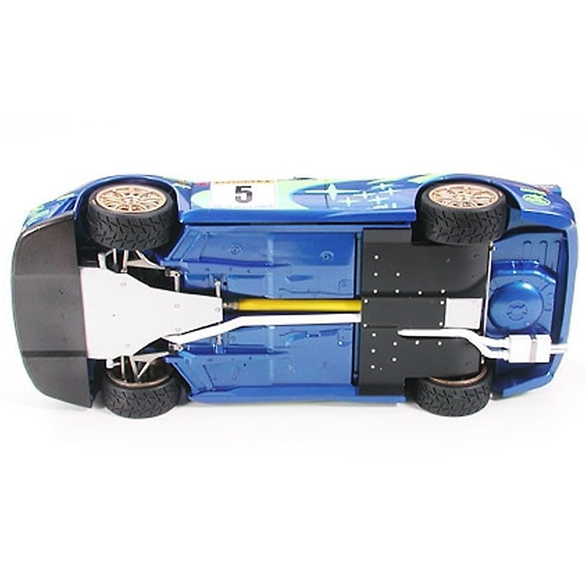 Tamiya Subaru Vehicle 300024240 Impreza WRC 2001 Car Model Kit 1:24, Multicoloured, 183.5 mm Length