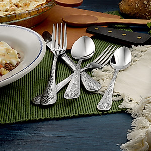 Liberty Tabletop Celtic 20pc Flatware Set Service for 4 Silverware MADE IN USA