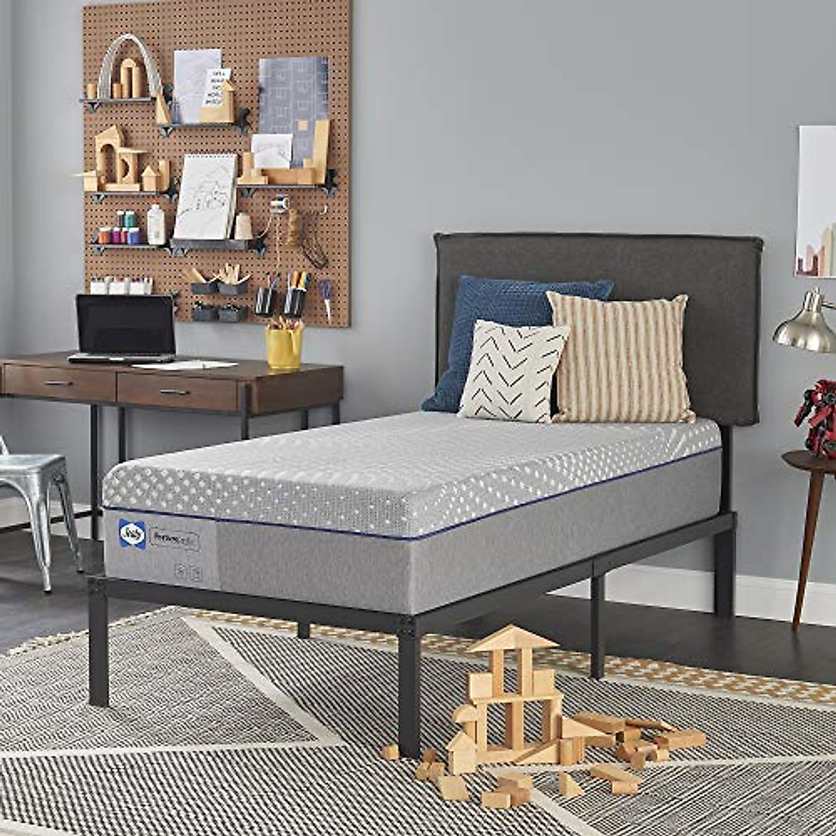 Sealy Posturepedic Foam Lacey Firm Feel Mattress, Twin