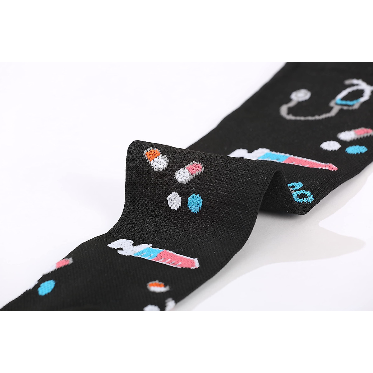 LEOSTEP Compression Socks for Women & Men Circulation,Long Stockings Support for Nurse, Pregnant, Hiking, Riding, Running