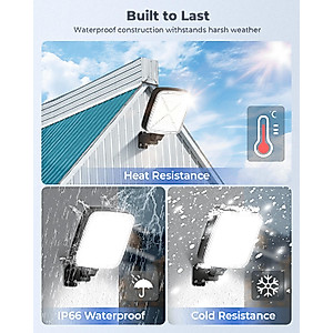 AGranTOP LED Parking Lot Light, 150W 21000LM Dusk to Dawn Outdoor Lighting Adjustable Outdoor Light Poles IP66 Waterproof Commercial Street Light for Yard, Barn, Driveway, Sport, Highway