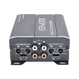 Kenwood KAC-M1814 4-Channel Compact Bridgeable Marine/Motorsports 400W Max Power Digital Amplifier