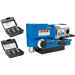 Hougen HMD130 Fabricator’s Kit - Ultra Low Profile lightweight right angle drill with large capacity. Replaces HMD115 and HMD150