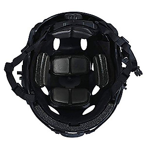 HYOUT Fast Base Jump Helmet PJ Style Airsoft Tactical Adjustable Helmets U.S Tactical Helmet for Paintball Outdoor Sports Hunting Shooting