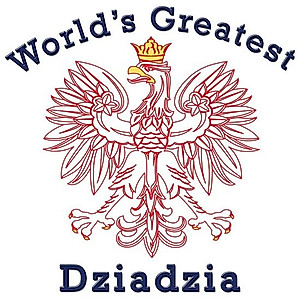 CafePress World's Greatest Dziadzia Red Eagle Mug Ceramic Coffee Mug, Tea Cup 11 oz