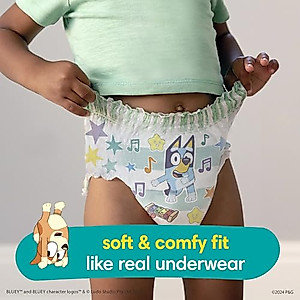 Pampers Training Pants - Easy Ups Boys & Girls Bluey - Size 5T-6T, 15 Count, Children's Potty Underwear (Packaging May Vary)