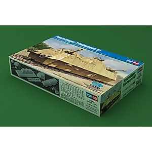 Hobbyboss 82953 1/72 Tank Hunter Railcar 51 Model Kit, Multi-Coloured