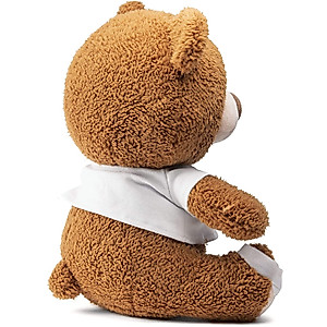 PREXTEX 12-Inch Get Well Soon Plush Bear - Soft Stuffed Teddy Bear - Get Well Soon Gifts for Kids Stuffed Animals - Get Well Soon Stuffed Toy - Get Well Soon Teddy Bear Plush - Get Well Gift