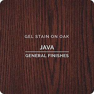 General Finishes Oil Base Gel Stain, 1 Quart, Java
