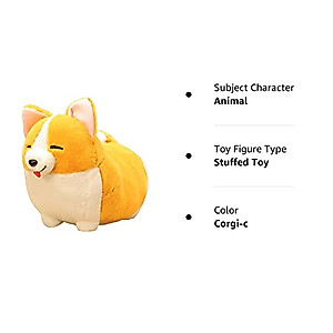 Cartoon Corgi Dog Soft Plush Throw Pillow Animal Pillow Plush Toy