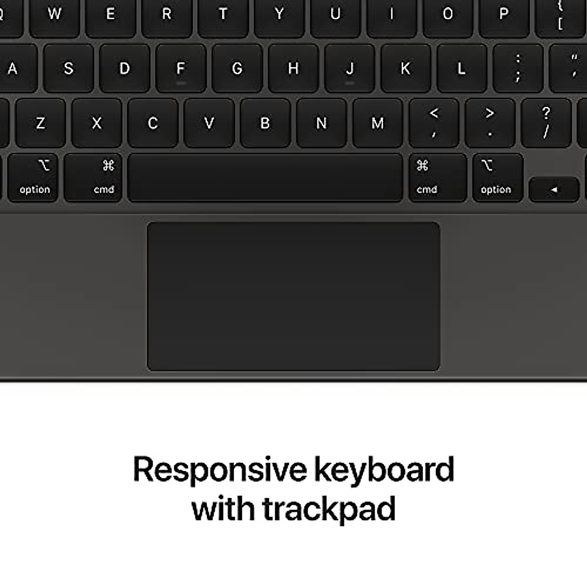 Apple Magic Keyboard for iPad Pro 11-inch (4th, 3rd, 2nd and 1st Generation) and iPad Air (5th and 4th Generation) - US English - Black