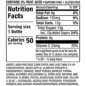 Hawaiian Punch Green Berry Rush Fruit Juice Drink, 10 Fl Oz Bottles, 24 Count (4 Packs Of 6), Ready-to-drink, On-the-go, Caffeine-free, Carbonation-free, Gluten-free, Excellent Source Of Vitamin C