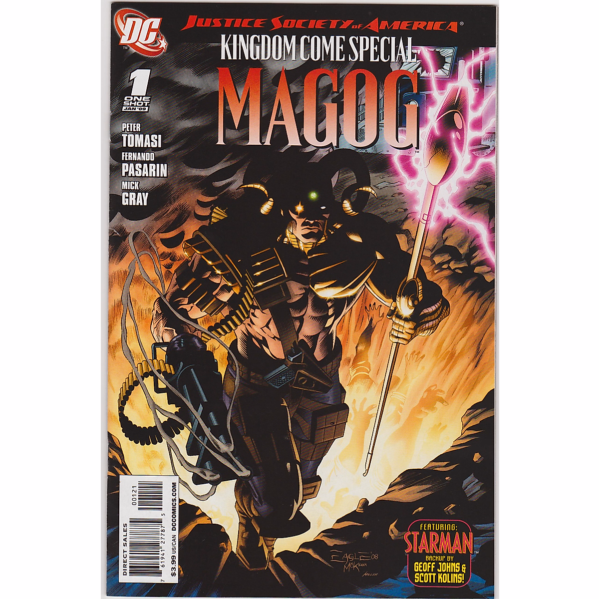 Justice Society of America Kingdom Come Special Magog #1 1:15 Variant