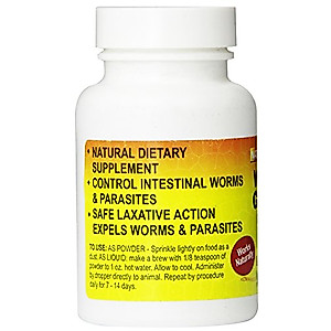 Nature Zone SNZ59321 Reptile Worm Guard Powder, 2-Ounce